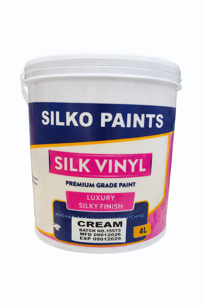 Silko Paints Silk Vinyl – Premium Luxury Silky Finish Paint (4L ...